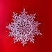 Rose Window Snowflake - Made to Order - Etsy
