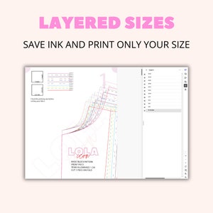 Basic Block BUNDLE Pdf Sewing Pattern, Basic Bodice Pattern, Basic ...