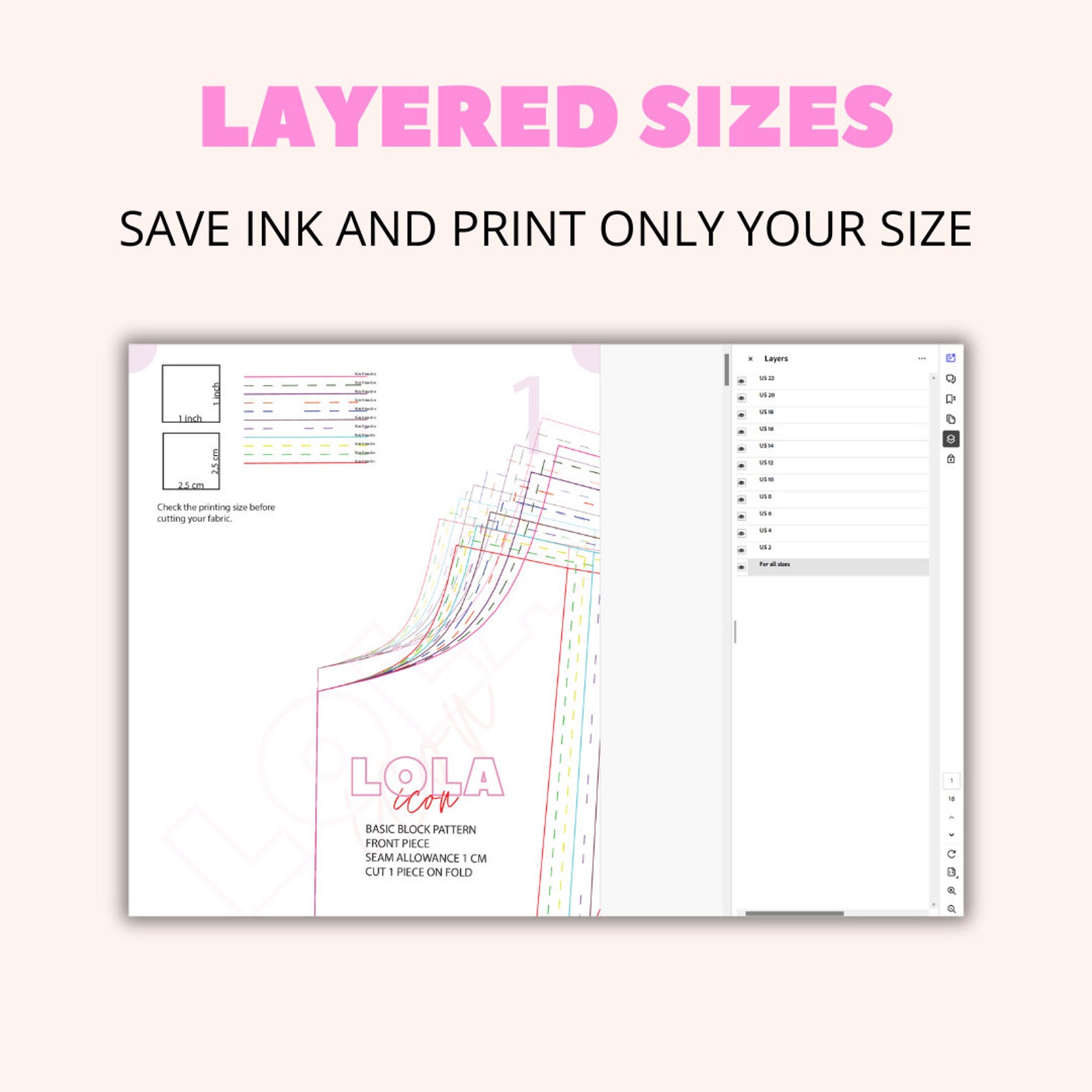 Basic Pants Block for Woman, Beginner Friendly Sewing Pattern, Basic ...