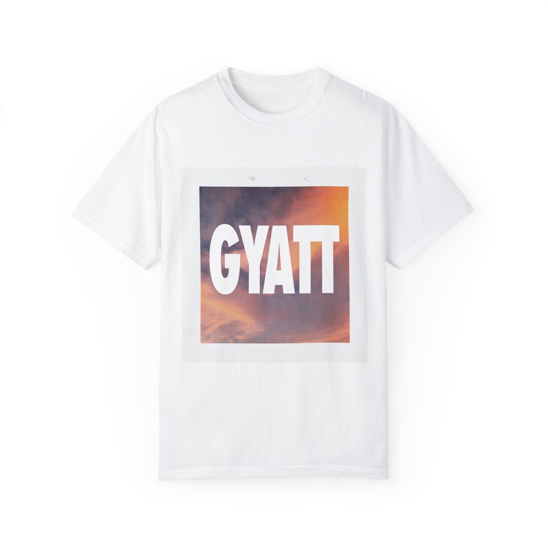 Gyatt Unisex Garment-dyed T-shirt - Etsy