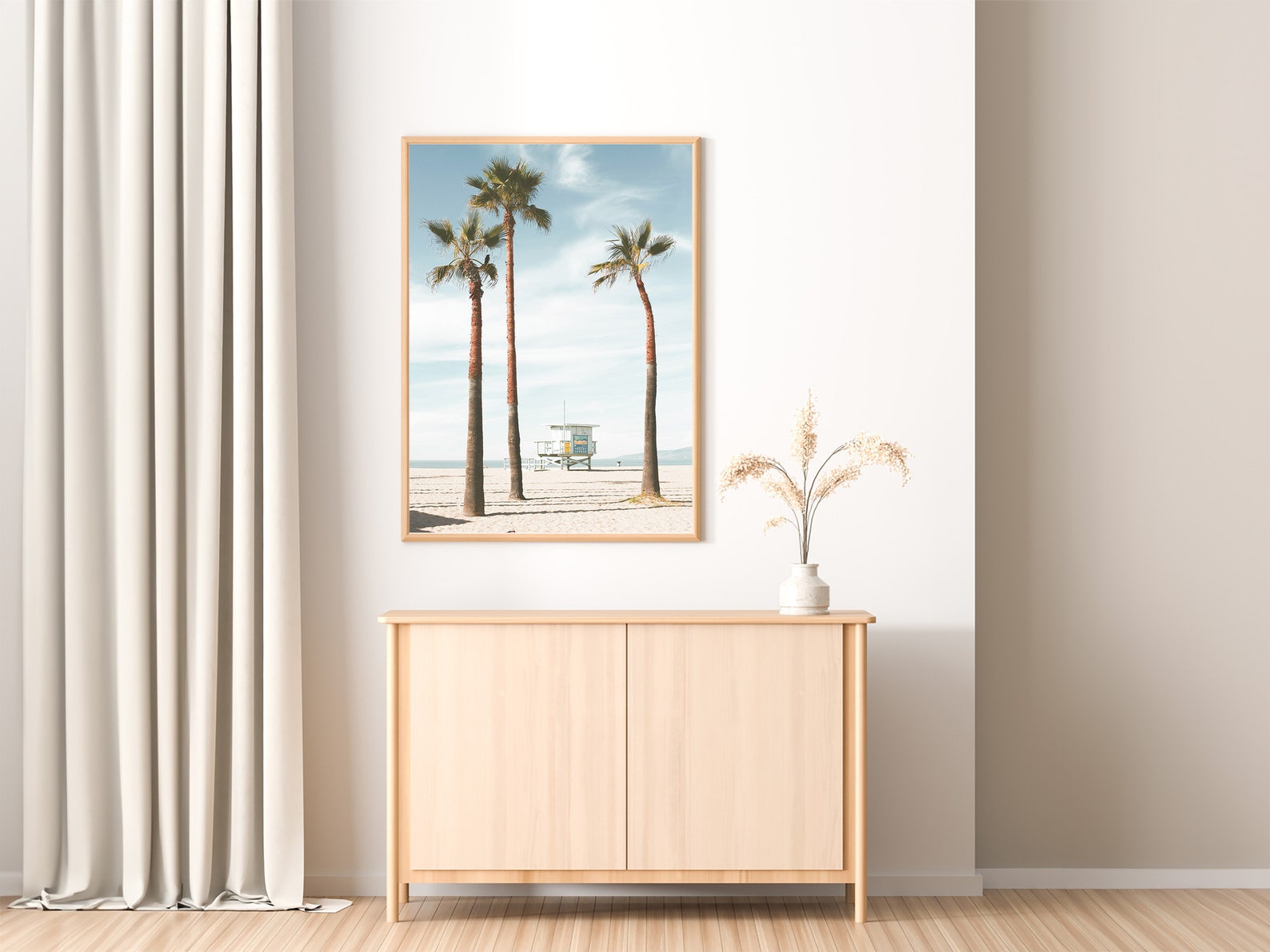 Palm Trees Digital Print, Palm Tree Prints, Palm Trees at the Beach ...