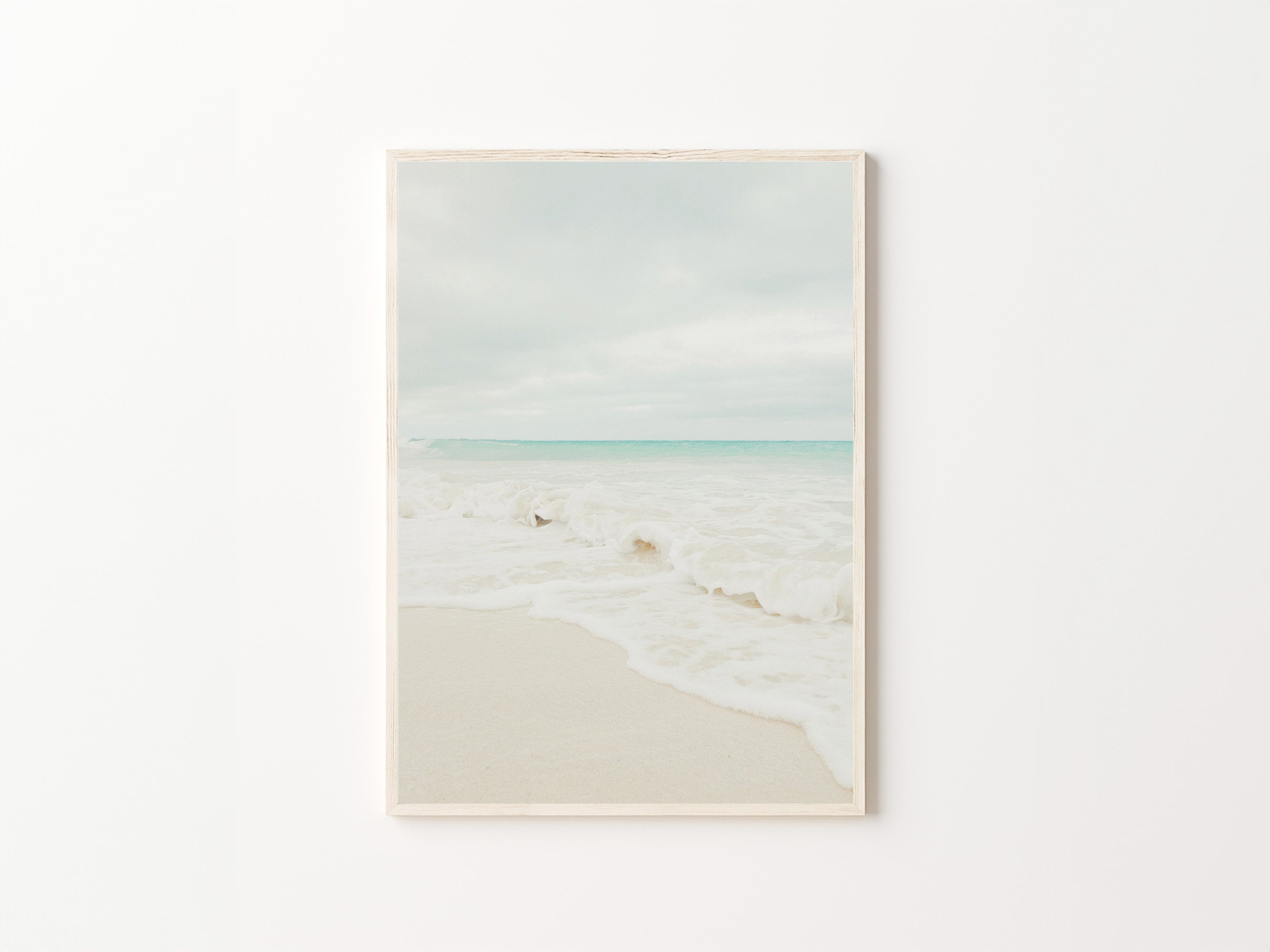 Beach Photography, Beach Poster Print, Blue Wall Art, Coastal Print ...