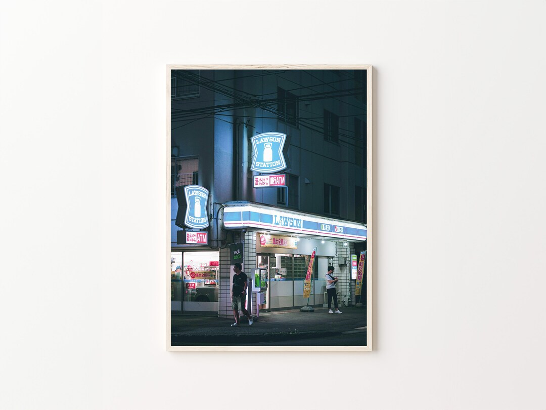 Japanese Convenience Store, Tokyo by Night, Osaka Street, Japan ...