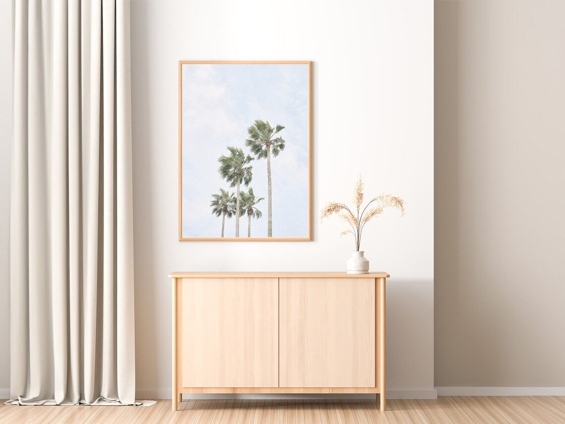 Palm Trees Print, Palm Trees Digital Prints, Palm Art Prints, Tropical ...