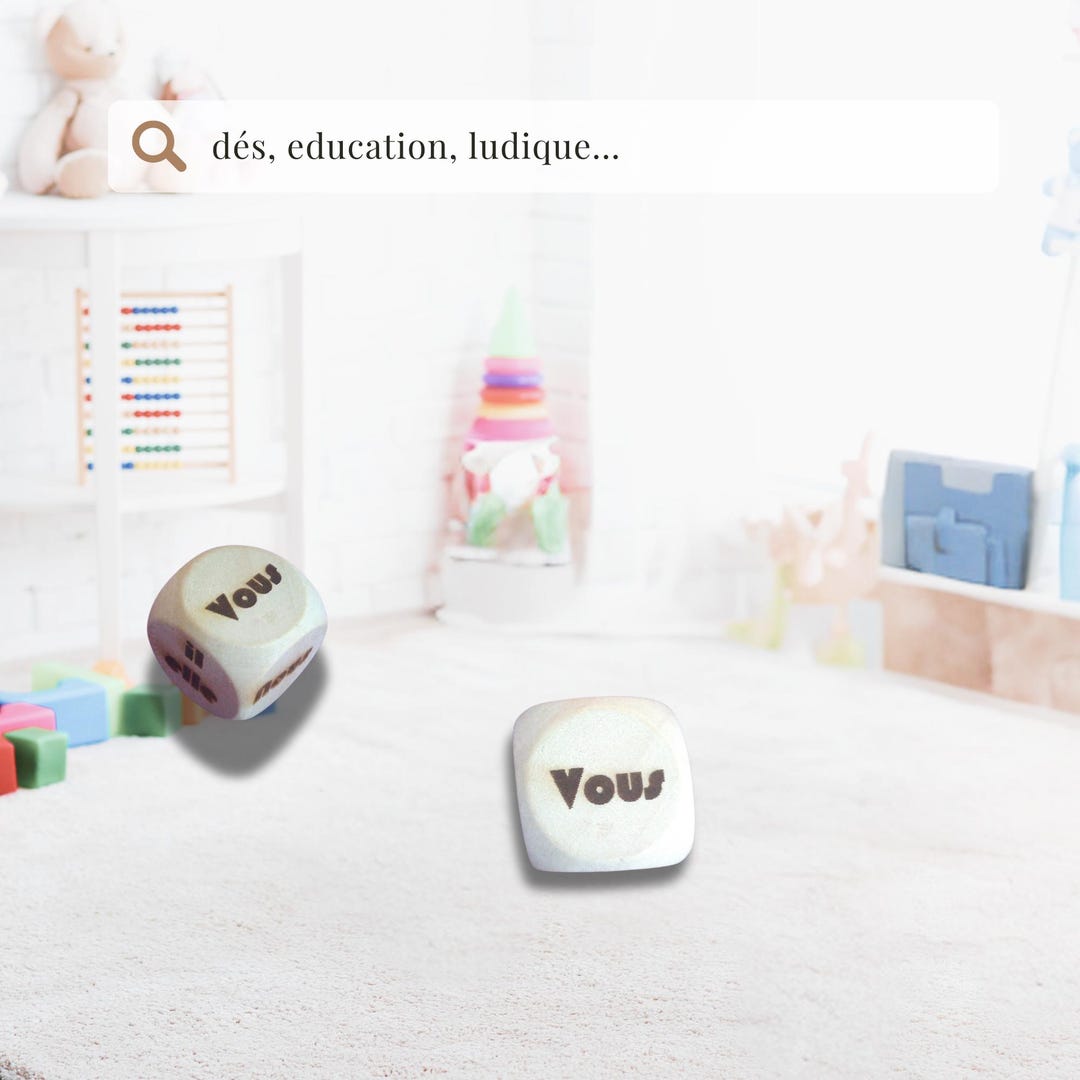 French Personal Pronouns Educational Dice - Etsy UK