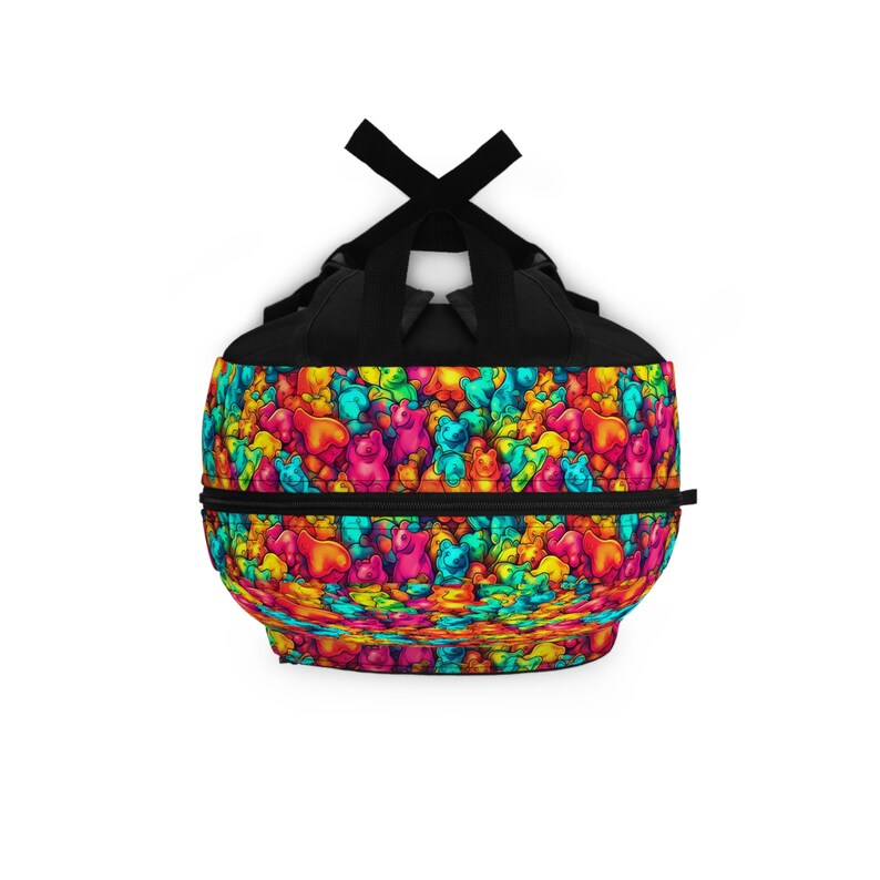 Melty Gummy Bears Trippy Music Festival Festival Backpack - Etsy