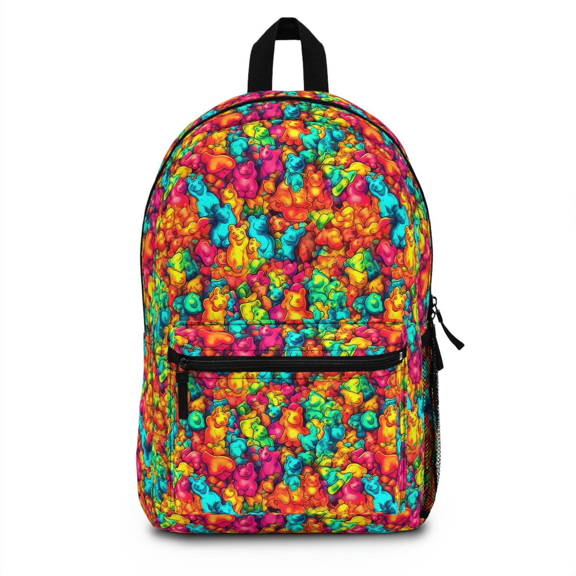 Melty Gummy Bears Trippy Music Festival Festival Backpack - Etsy