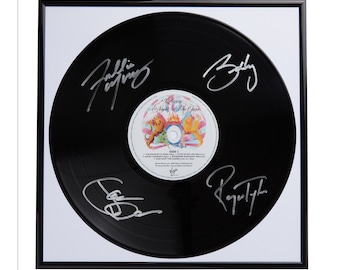 Queen A Night at the Opera Signed Vinyl Record With Black Frame - Etsy