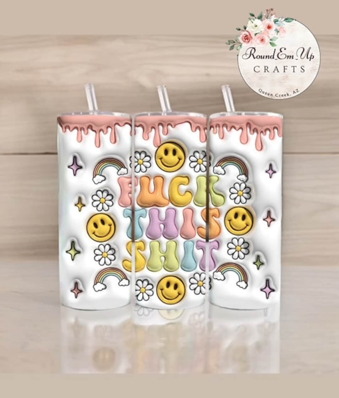 Swear Word Tumblers F Cups Sassy Drinkware Funny Gift Bad Mouth ...