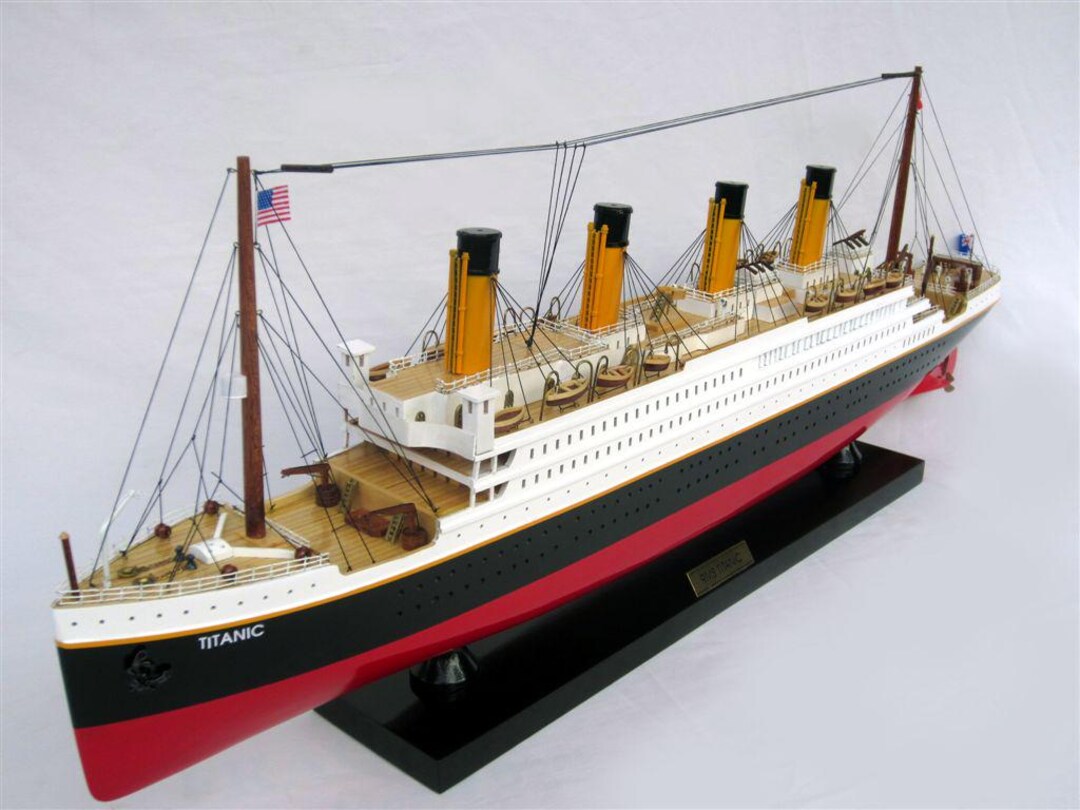 RMS Titanic - Model Ship, Display Model, Cruise Ship, 60 Cm - Etsy