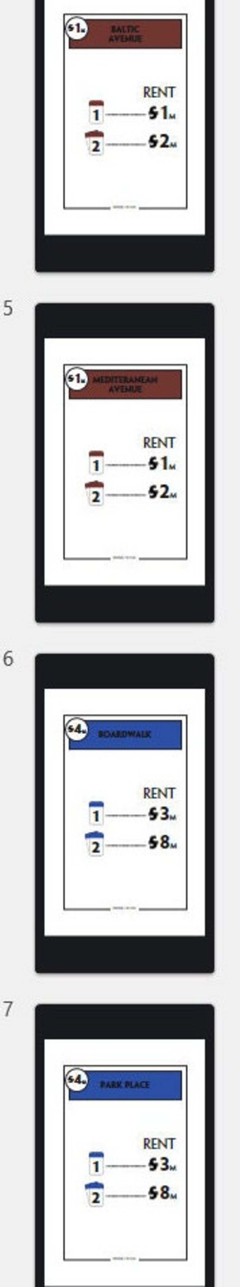 Monopoly Deal Card Template | Custom Printable Deck | Personalized ...