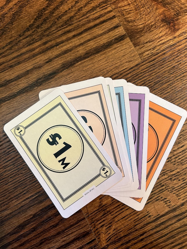 Monopoly Deal Card Template | Custom Printable Deck | Personalized ...