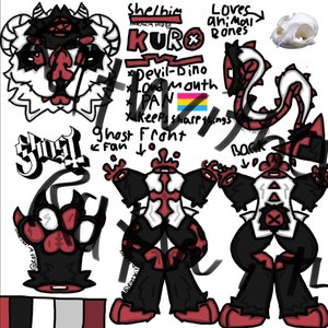 Fursona Ref Sheet - Etsy