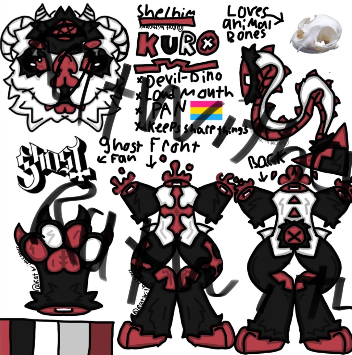 Fursona Ref Sheet - Etsy