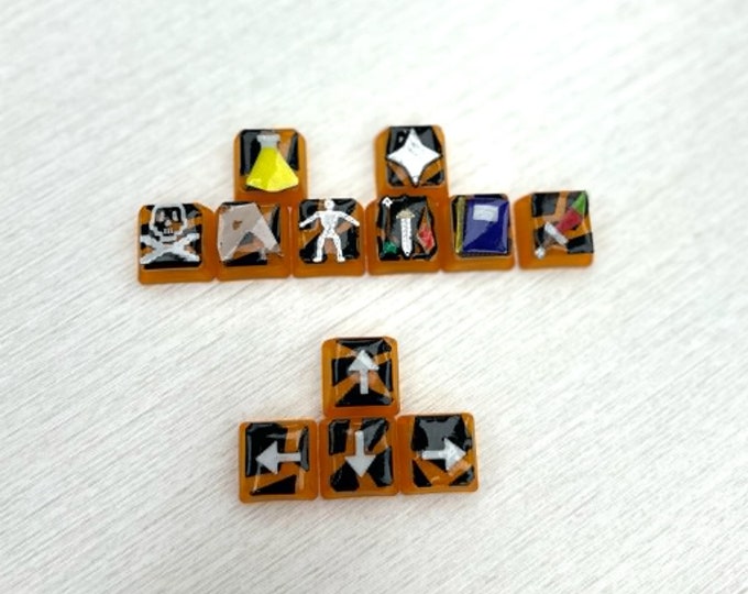 Runescape Menu Swap Keycaps (inferno Theme) - Etsy