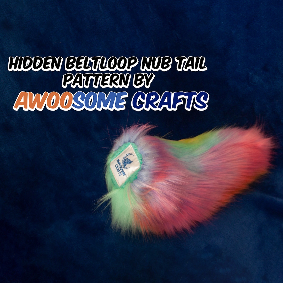 Hidden Beltloop Nub Tail Pattern Pdf by Awoosome Crafts - Etsy