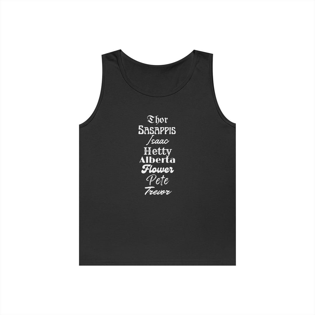 CBS Hit TV Show Ghost Character Tank Top - Perfect Gift for Fans! - Etsy