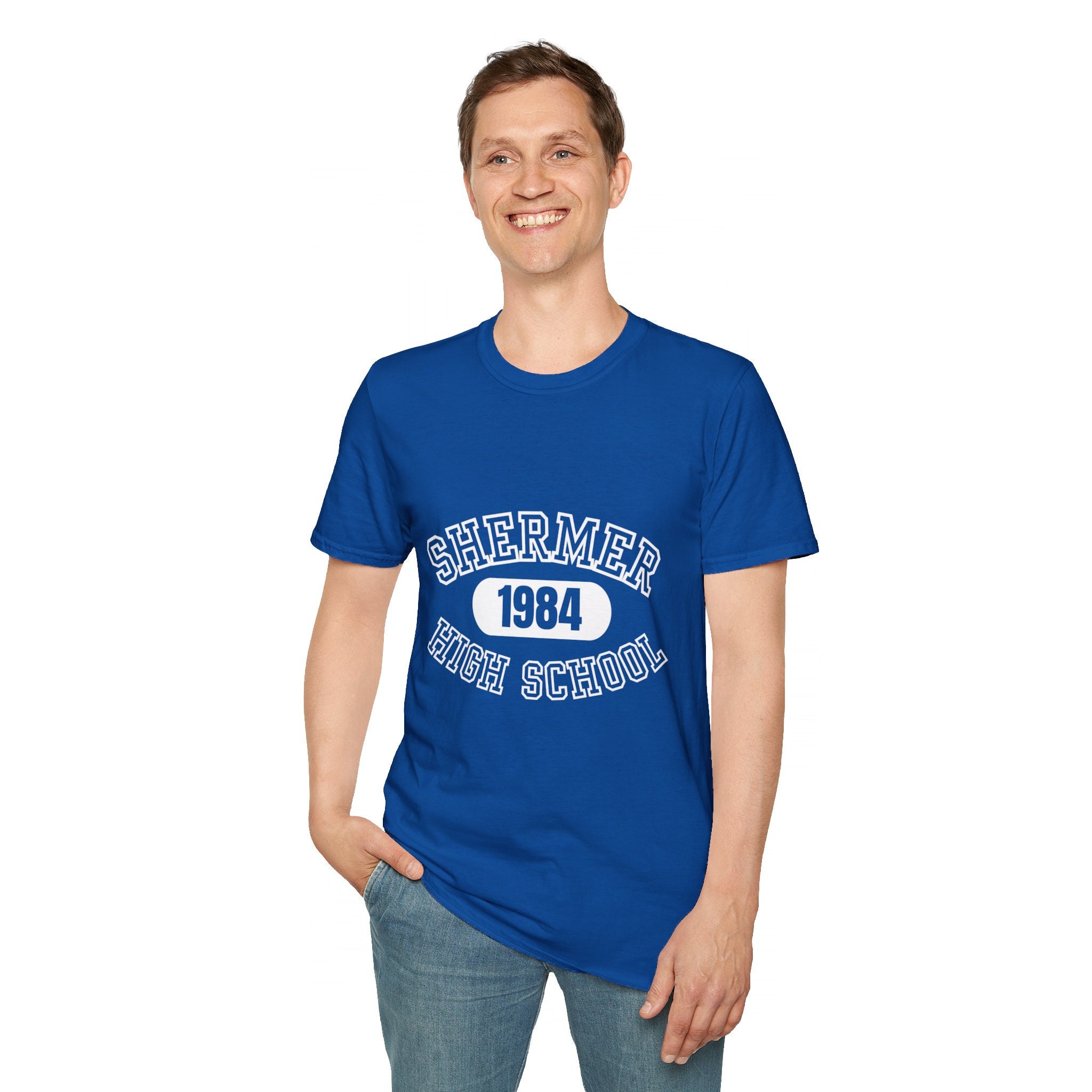 Shermer High School Class of 1984 T-shirt John Hughes Fandom T-shirt - Etsy