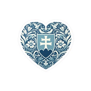 Kiss-cut Vinyl Decals - Slovak Folk Art Decals, Unique European Costume ...