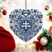 Slovakia Coat of Arms Christmas Ornaments Slovak Holiday Decor ...