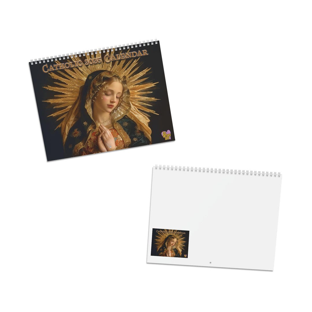 Catholic Calendar (2025) - Inspirational Gift for Christian Friends and ...