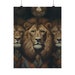 Lion Pride Wildlife Animal Nature Art Poster - Etsy