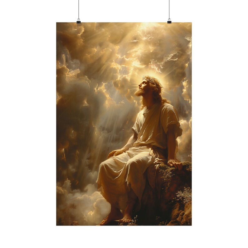 Transfiguration - Jesus Christ Catholic Christian Faith Art Poster - Etsy