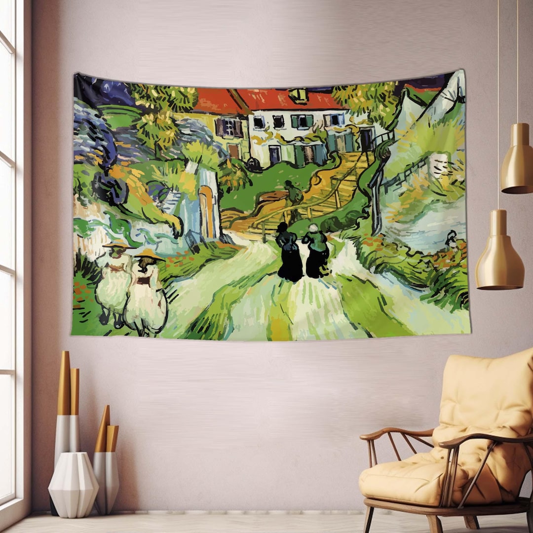 Vincent Van Gogh Decor, Art Decor Tapestry, Artsy Aesthetic Dorm ...