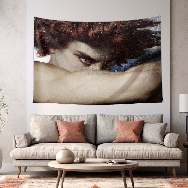Fallen Angel Poster, Fallen Angel Tapestry, Alexandre Cabanel Wall Art ...