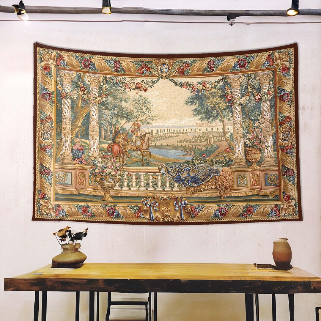 Renaissance Angel Tapestry: Heaven Fresco Wall Decor - Etsy