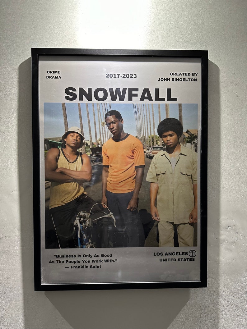 Snowfall Series Poster Wall Picture Wall Art Fast Production & Fast ...