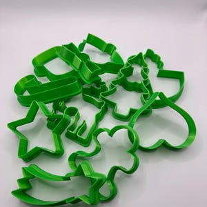 Christmas Cookie Cutters Holiday Baking Festive Cookie Shapes Perfect ...