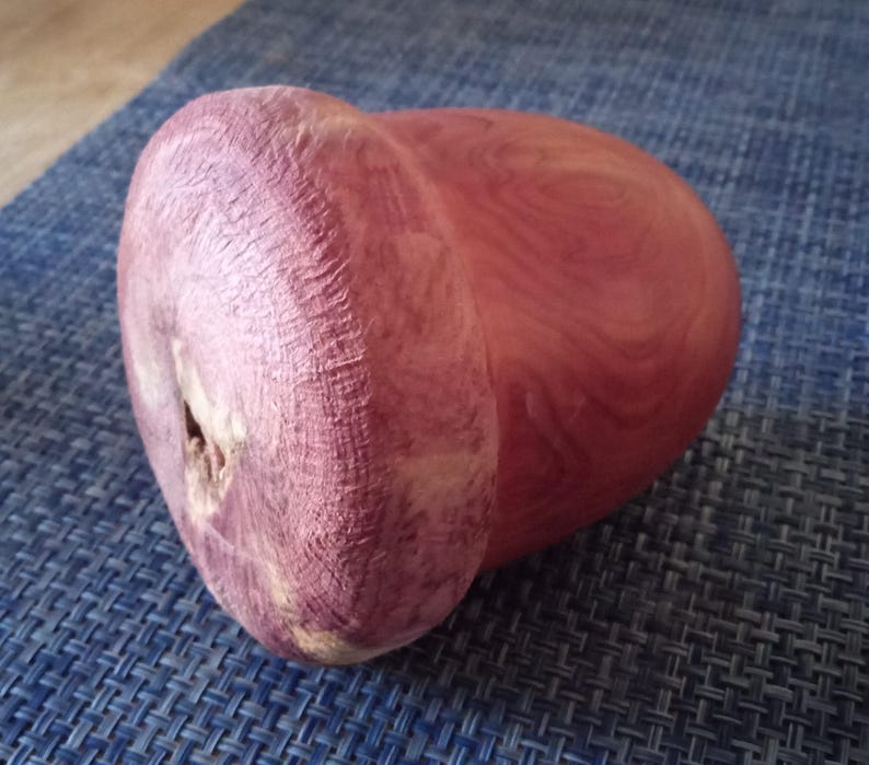 Large Lathe Turned Cedar Acorn From Reclaimed Cedar Wood - Etsy