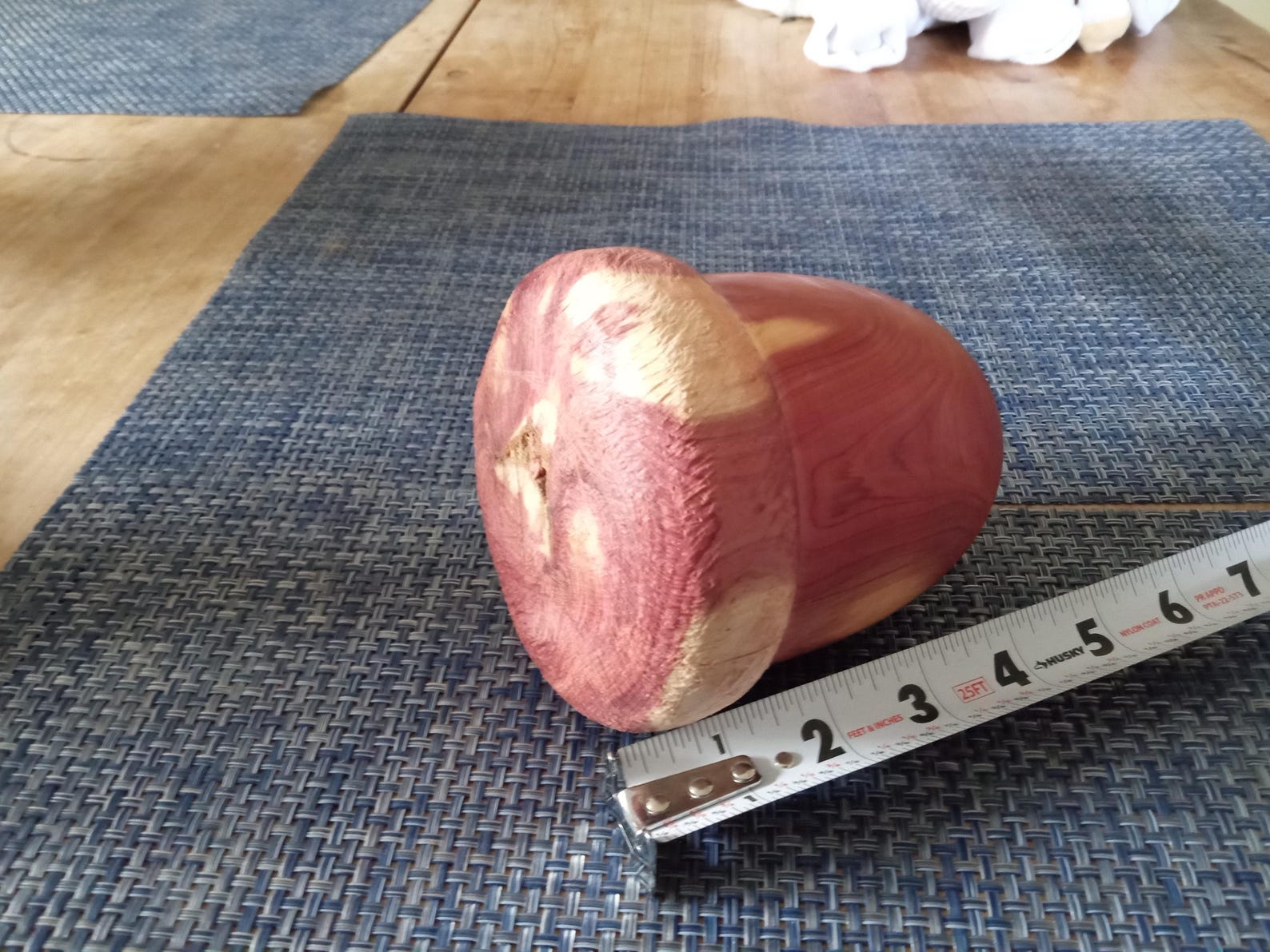 Large Lathe Turned Cedar Acorn From Reclaimed Cedar Wood - Etsy
