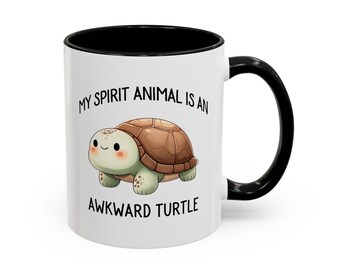Awkward Turtle 10oz Mug Cup - Etsy