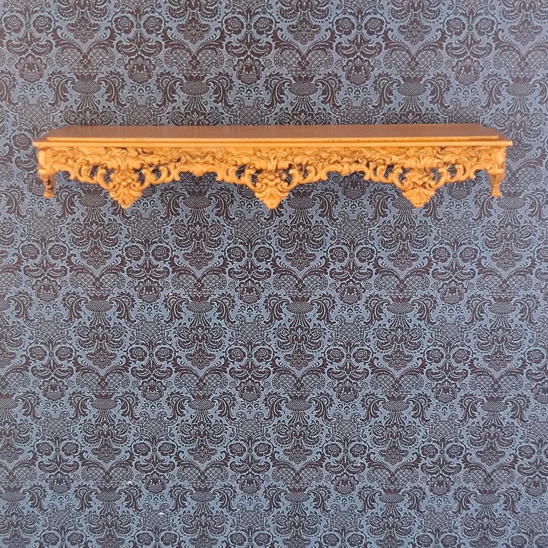 Shelf, Miniature Curtain Drip, Dollhouse, 1/12 Scale - Etsy