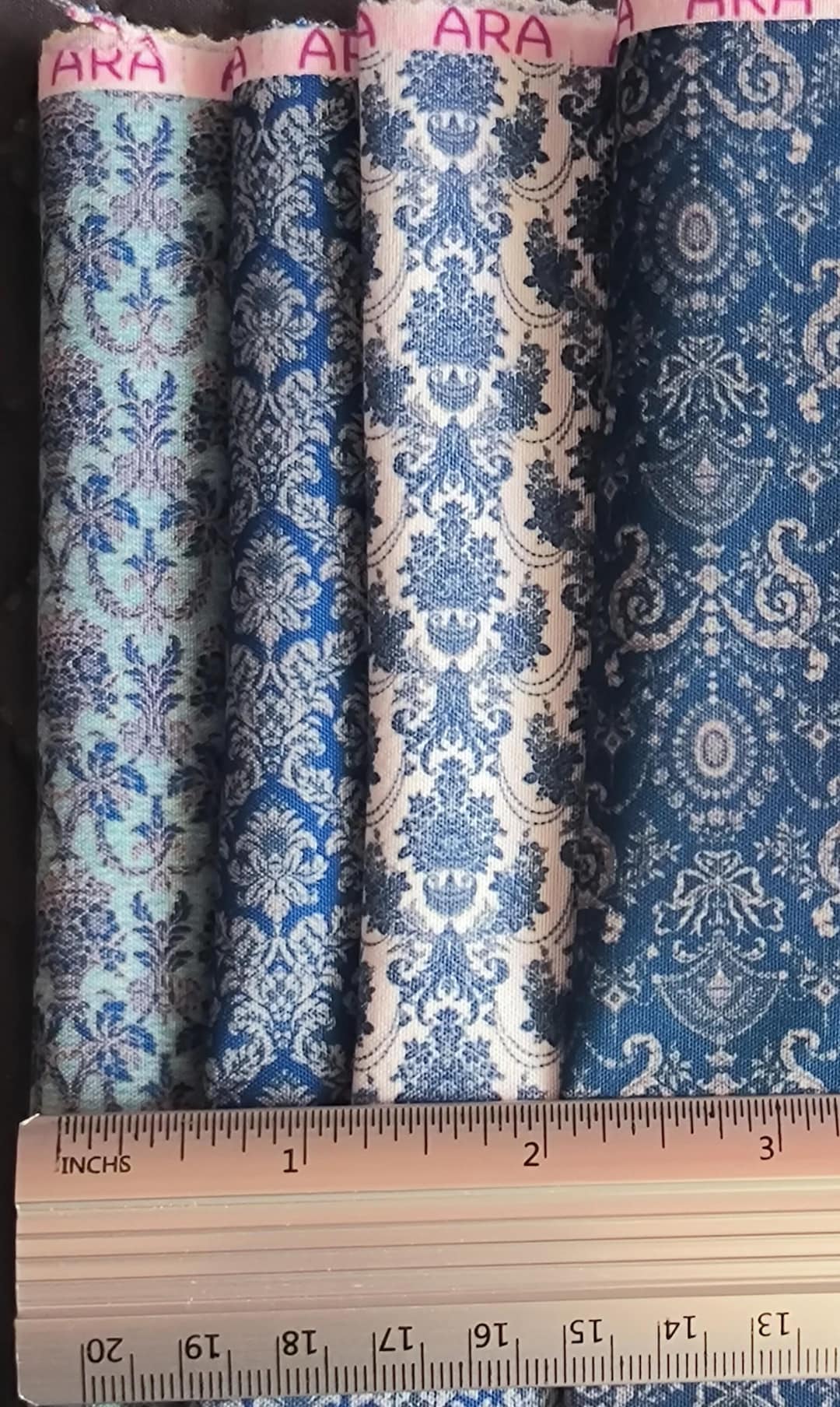 Printed Miniature Fabric , Pattern , for Dollhouses and Dioramas, 1/12 ...