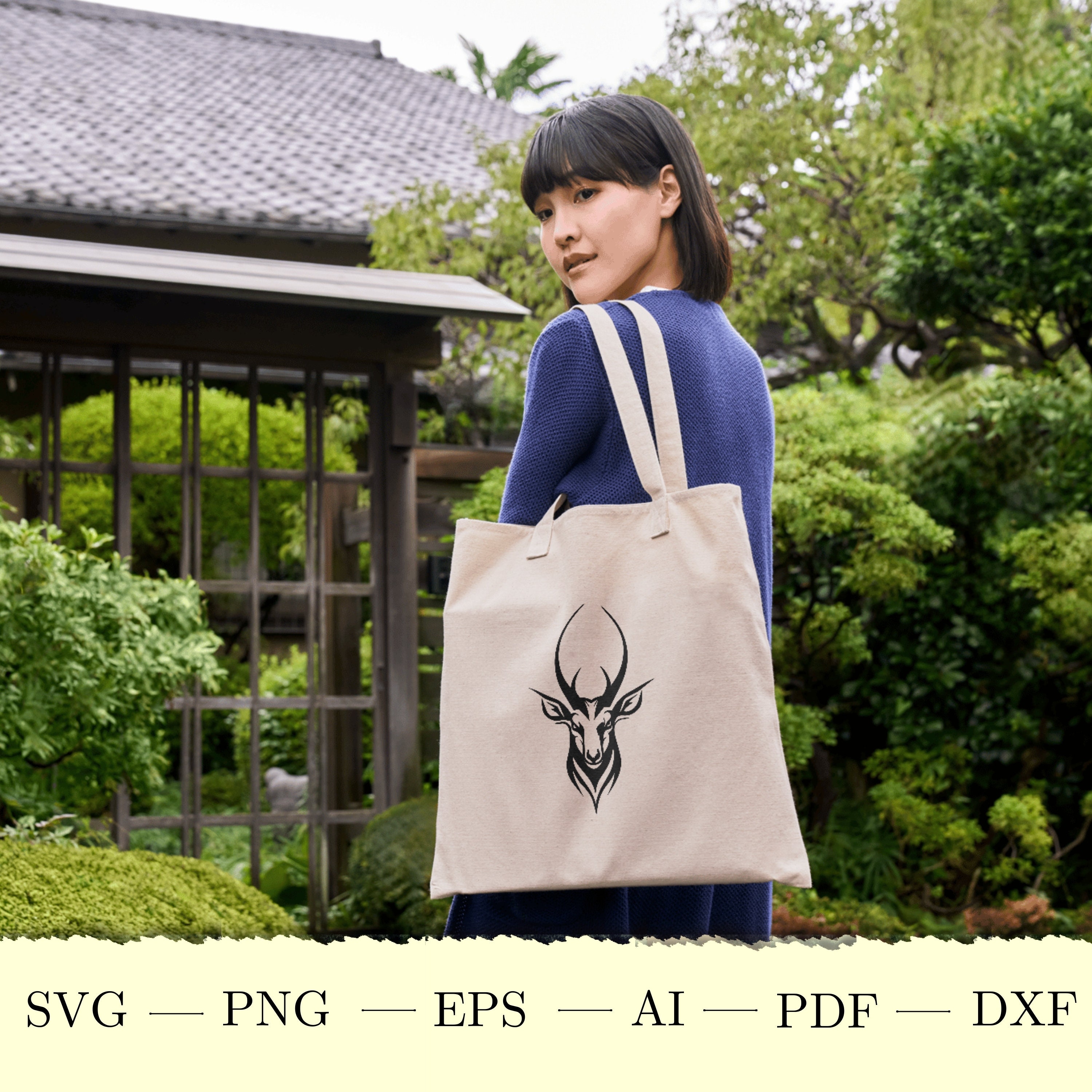 Antelope Svg Svg Files for Cricut Antelope Png Antelope Vector Antelope ...