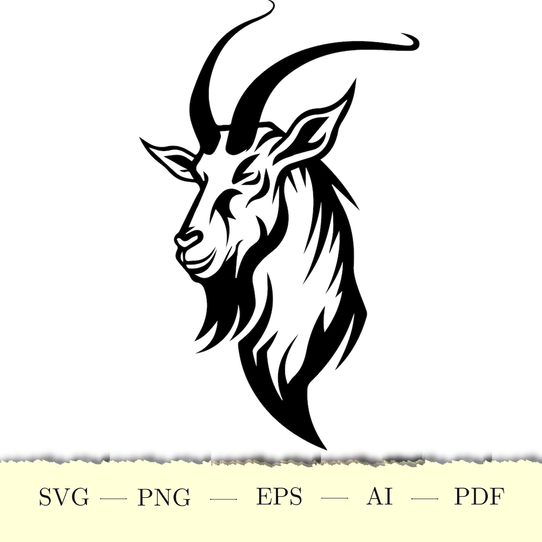 The Fainting Goats Vector Eps Png Svg Ai Screen Silhouette Unique ...