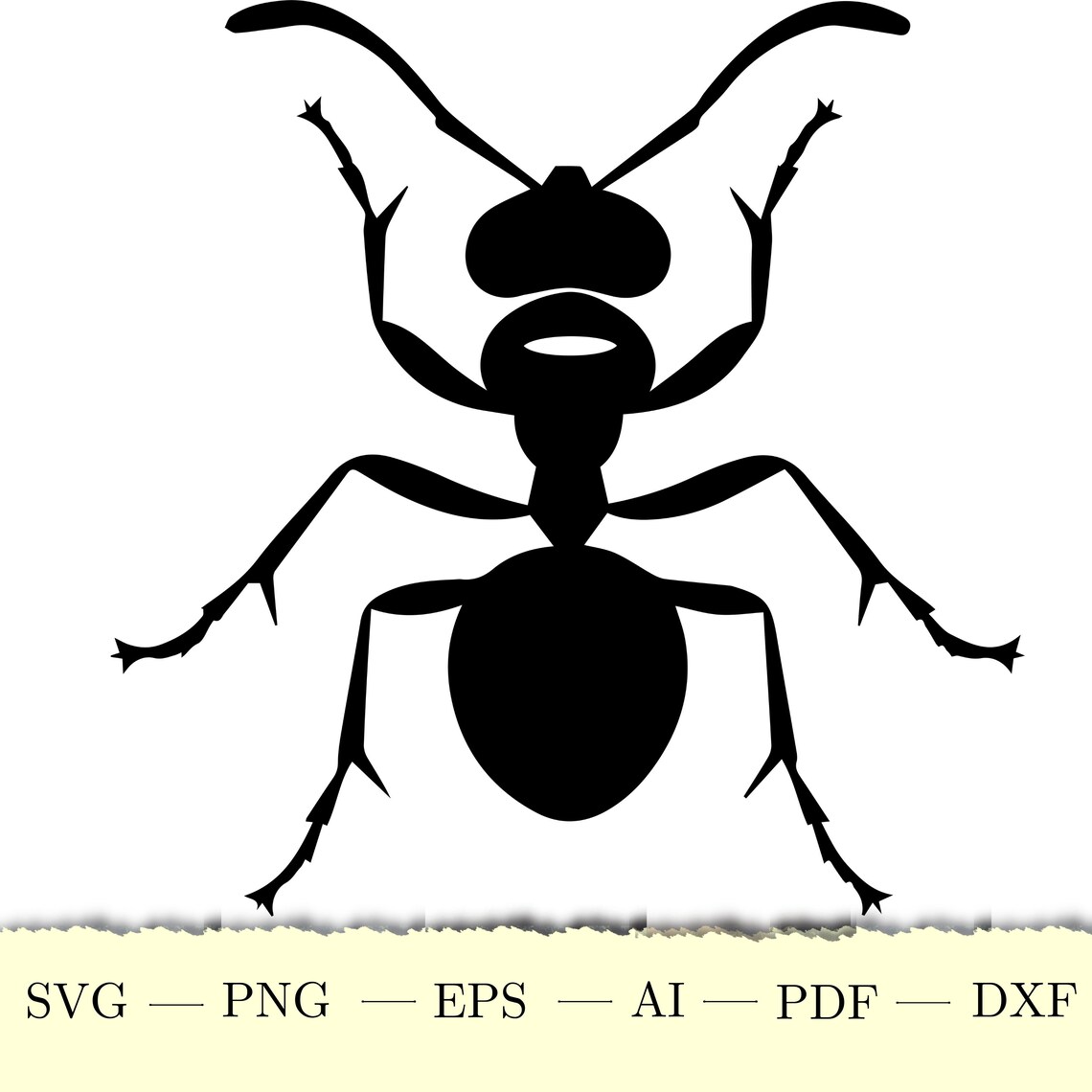 Ant Svg Insect Svg Ant Png Ant Clipart Ant Vector Ant Cut File Ant ...