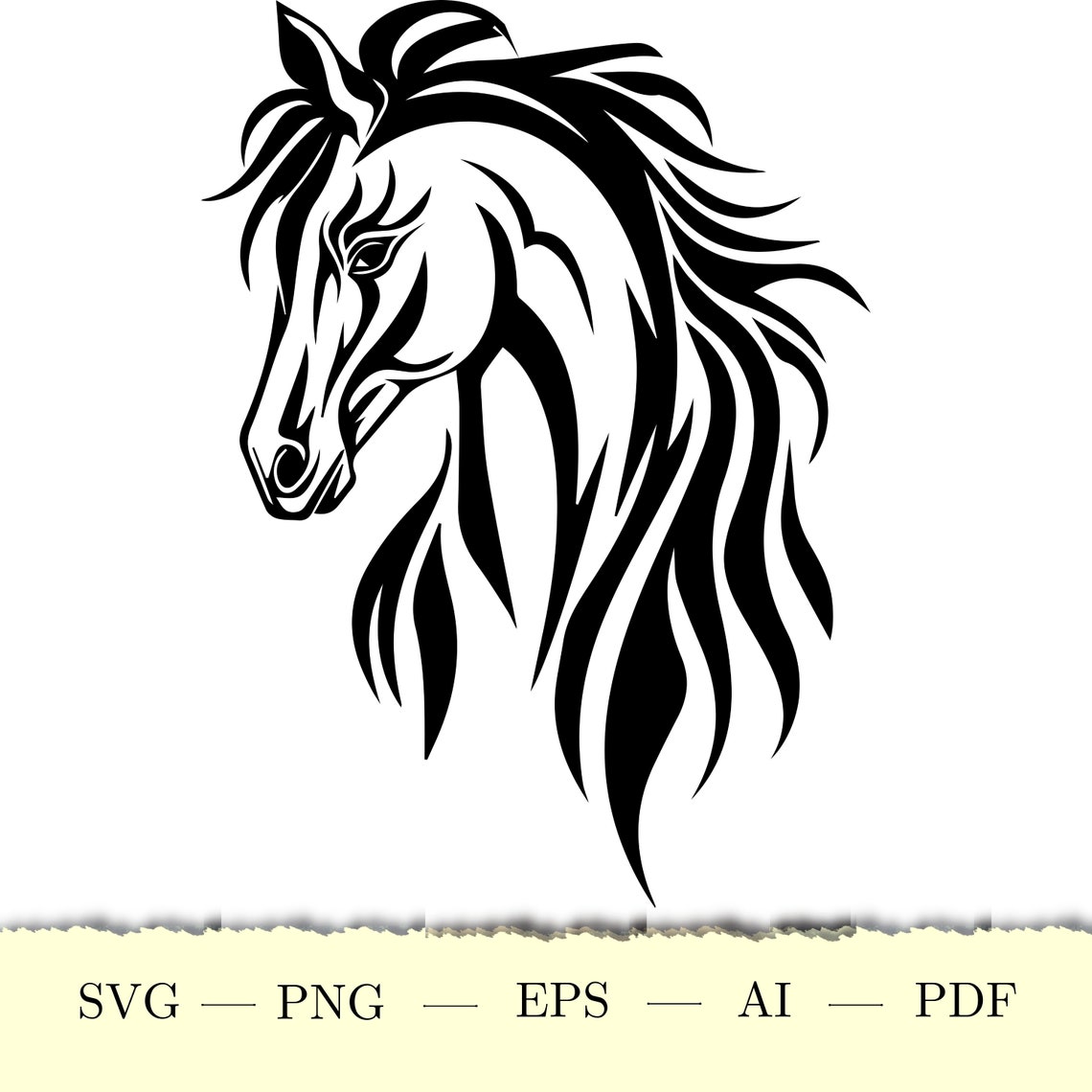 Horse Svg Bundle, Svg Horse Head, Pferd Svg, Horse Silhouette Svg ...