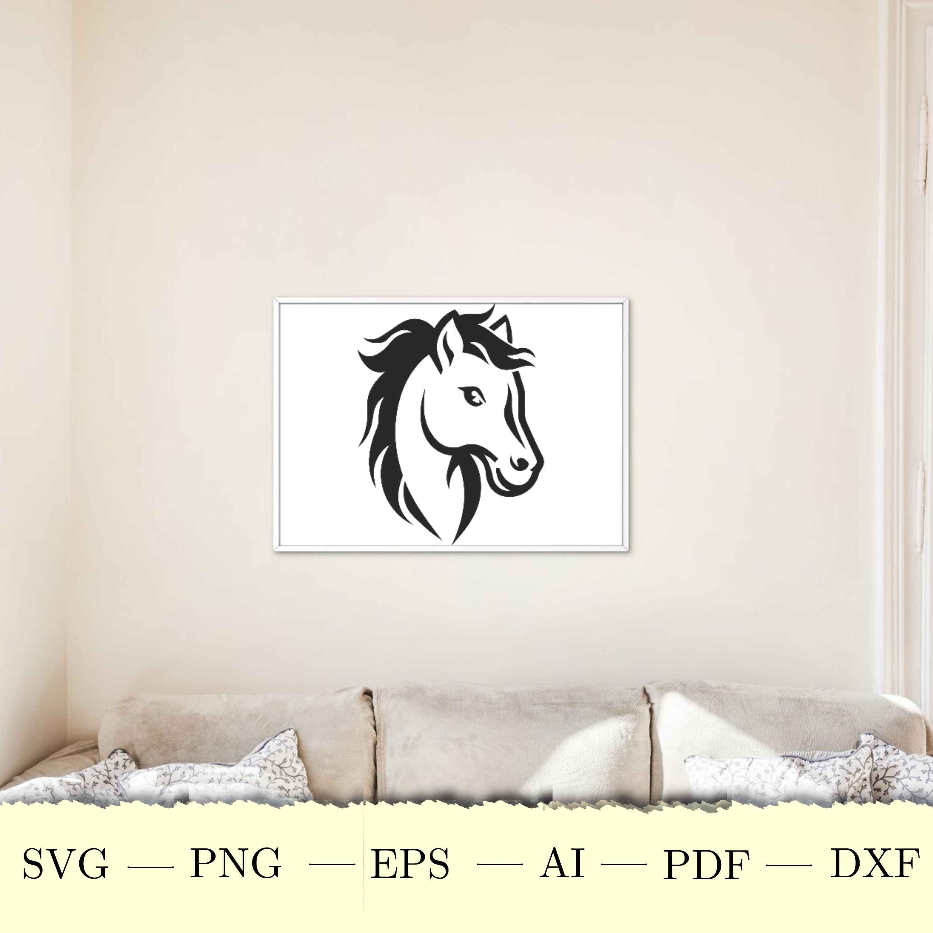 Svg Horse Head, Horse Svg Bundle, Pferd Svg, Horse Silhouette Svg ...