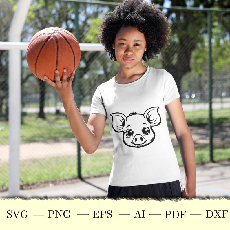 Pig Svg Svg Files for Cricut Png Clipart Vector Cut File Silhouette ...