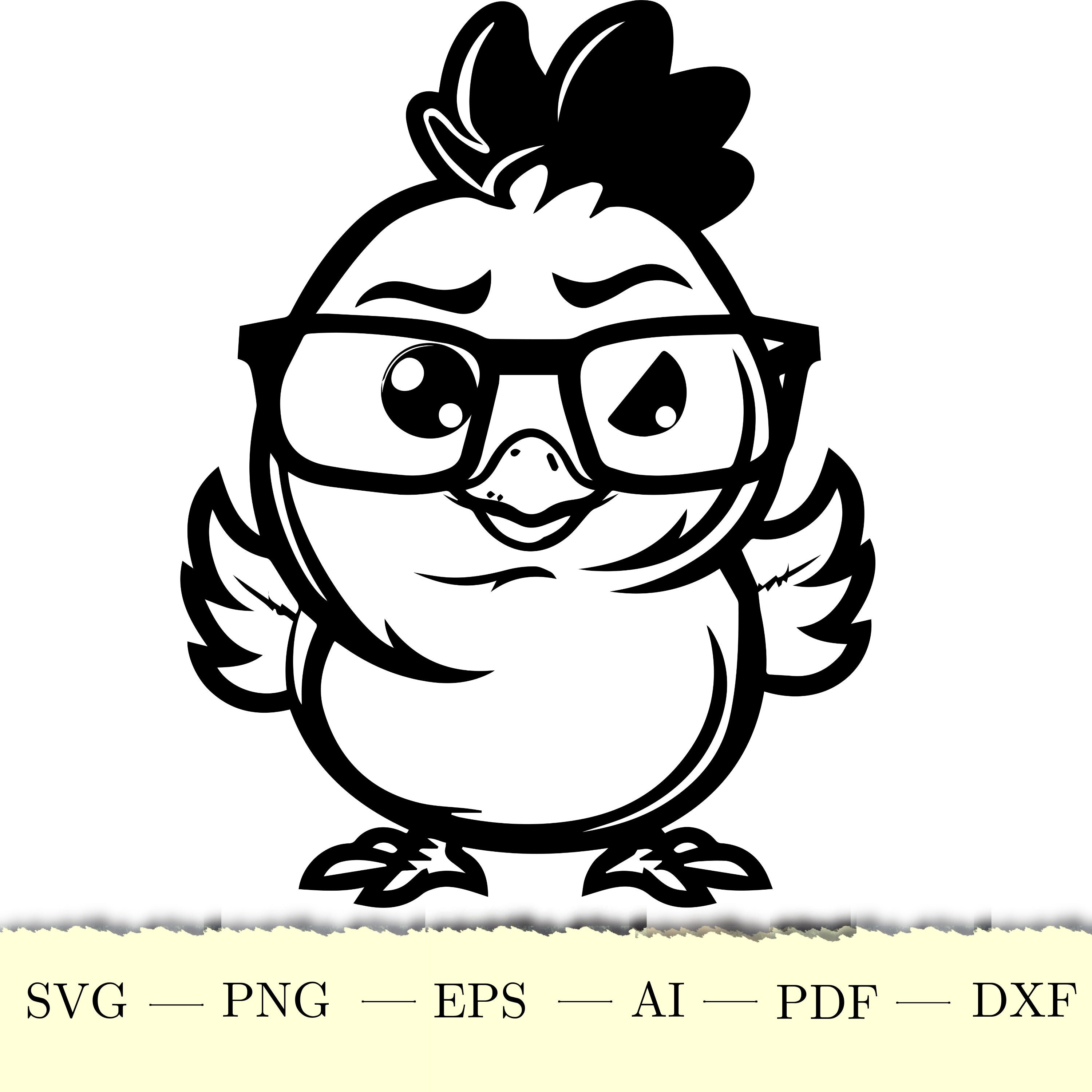 Cute Chick Svg Svg Files for Cricut Chick Png Chick Clipart Chick ...