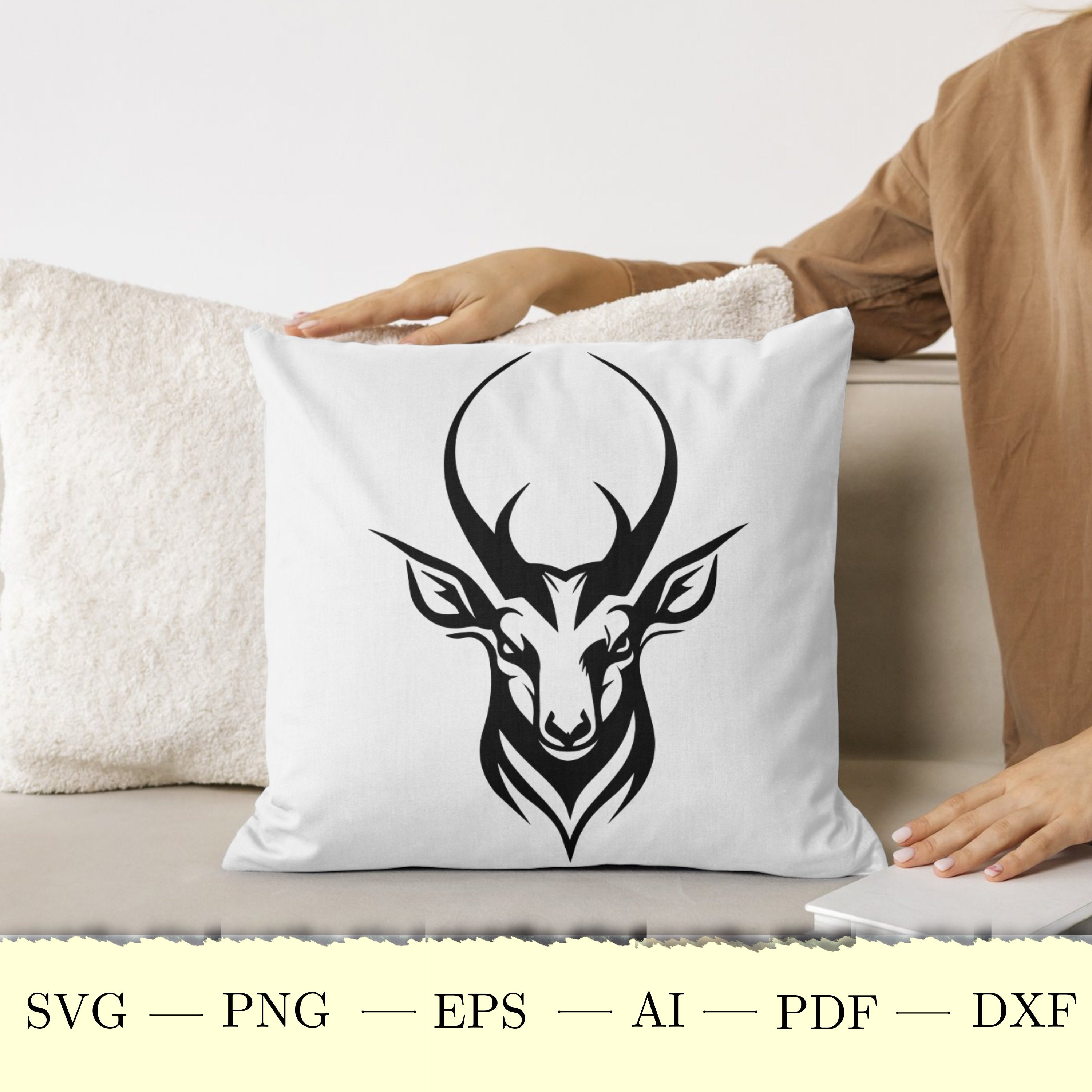 Antelope Svg Svg Files for Cricut Antelope Png Antelope Vector Antelope ...