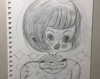 Drawing on Paper | Etsy