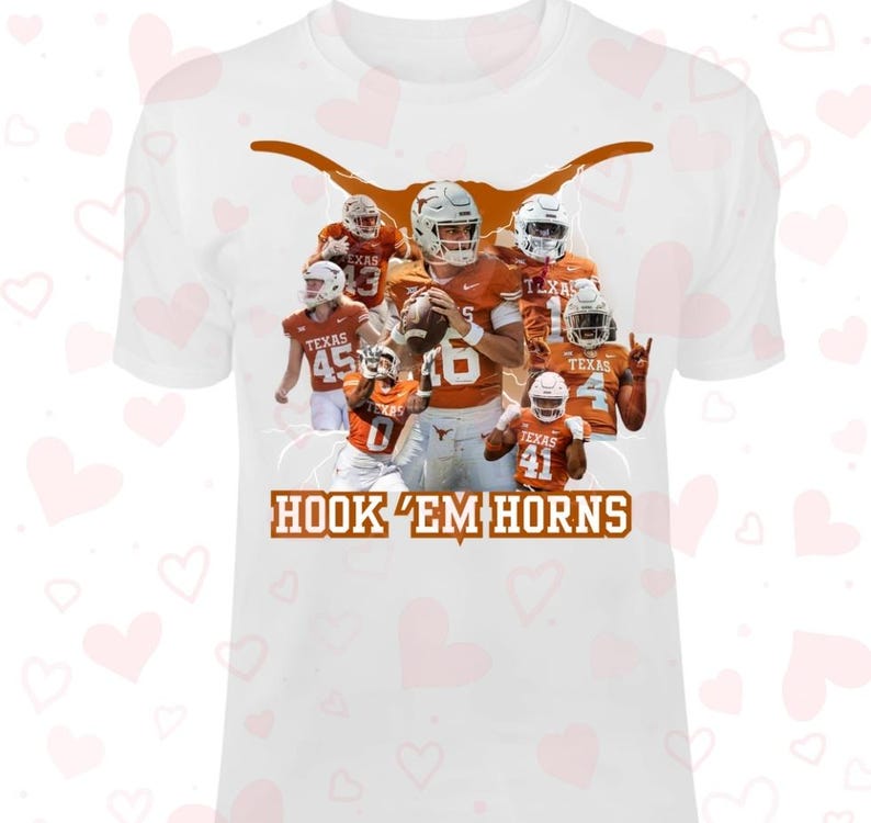 Texas Longhorns Digital Print for Shirts or Hoodies!!! - Etsy
