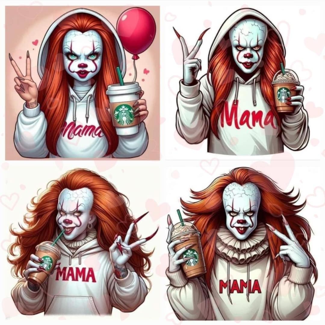 Female Pennywise Halloween Images!! - Etsy