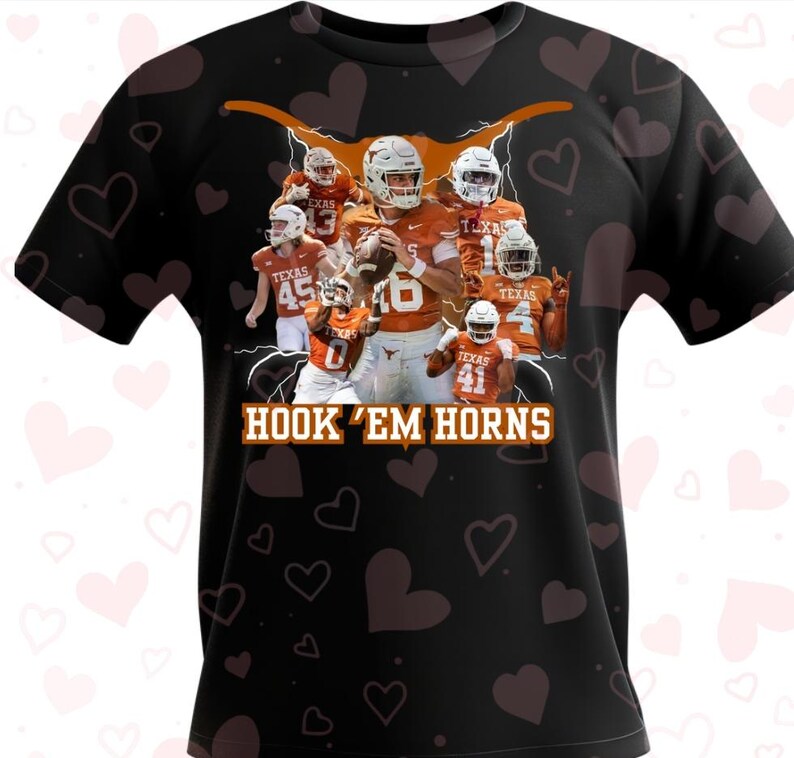 Texas Longhorns Digital Print for Shirts or Hoodies!!! - Etsy