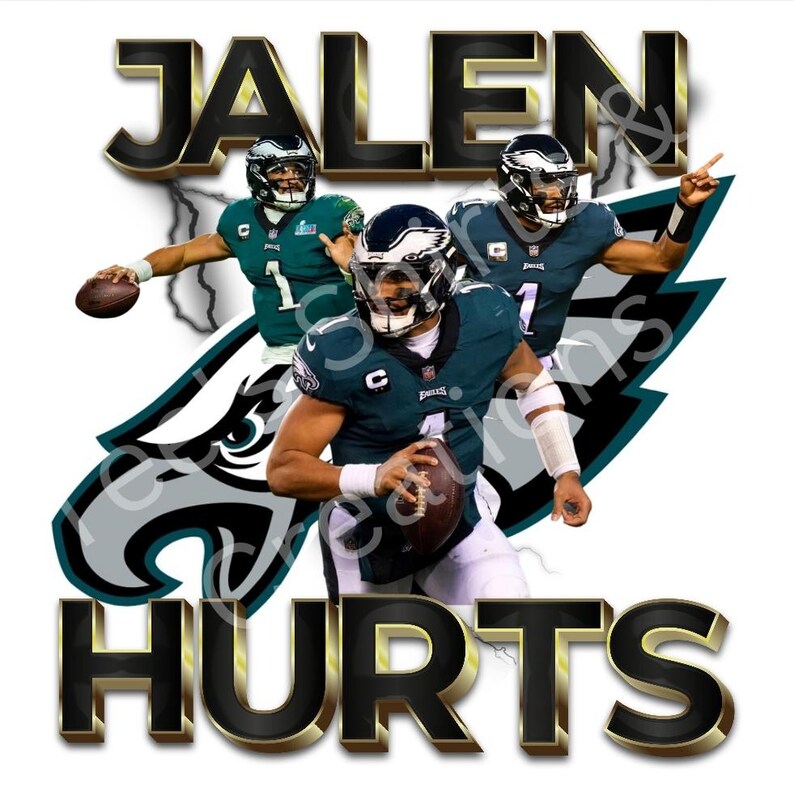 Jalen Hurts Philadelphia Eagles!!!! - Etsy
